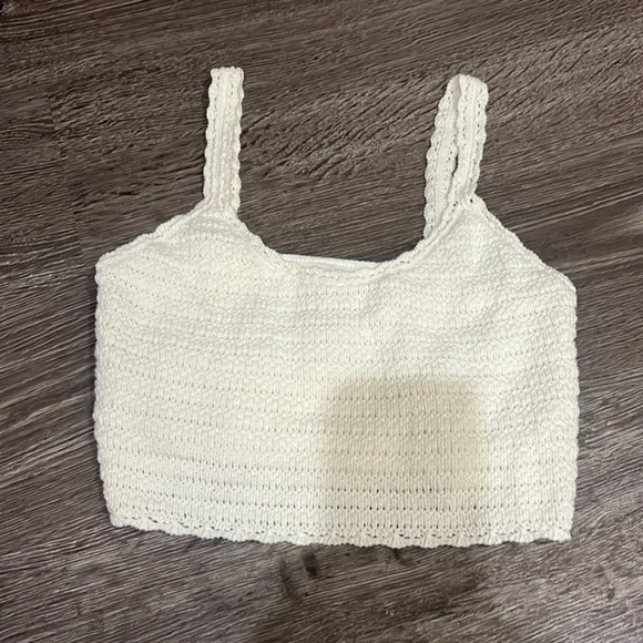 aerie | Tops | Aeire Crochet Top | Poshmark